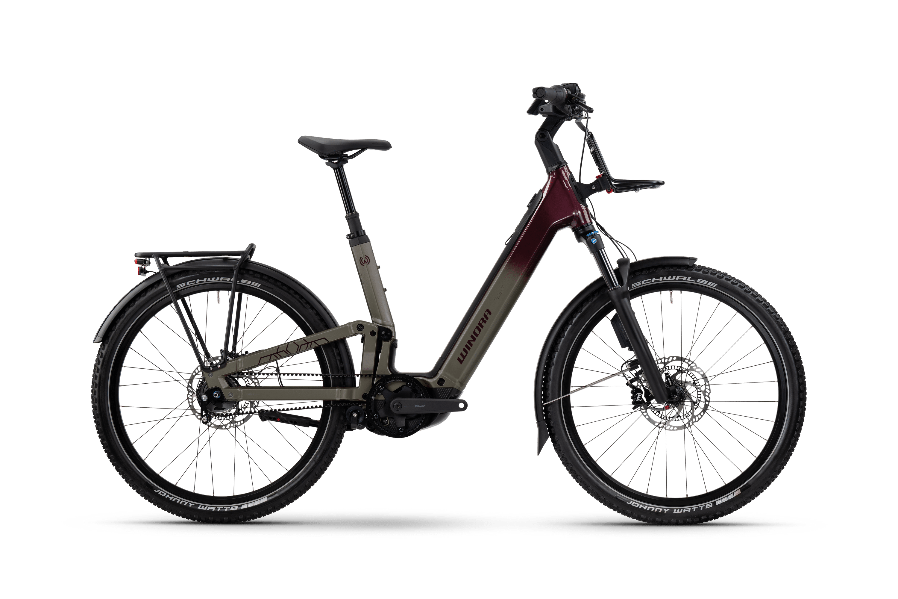 Winora Sinus FS R5f Pro | Komfort E-Bike mit Riemenantrieb