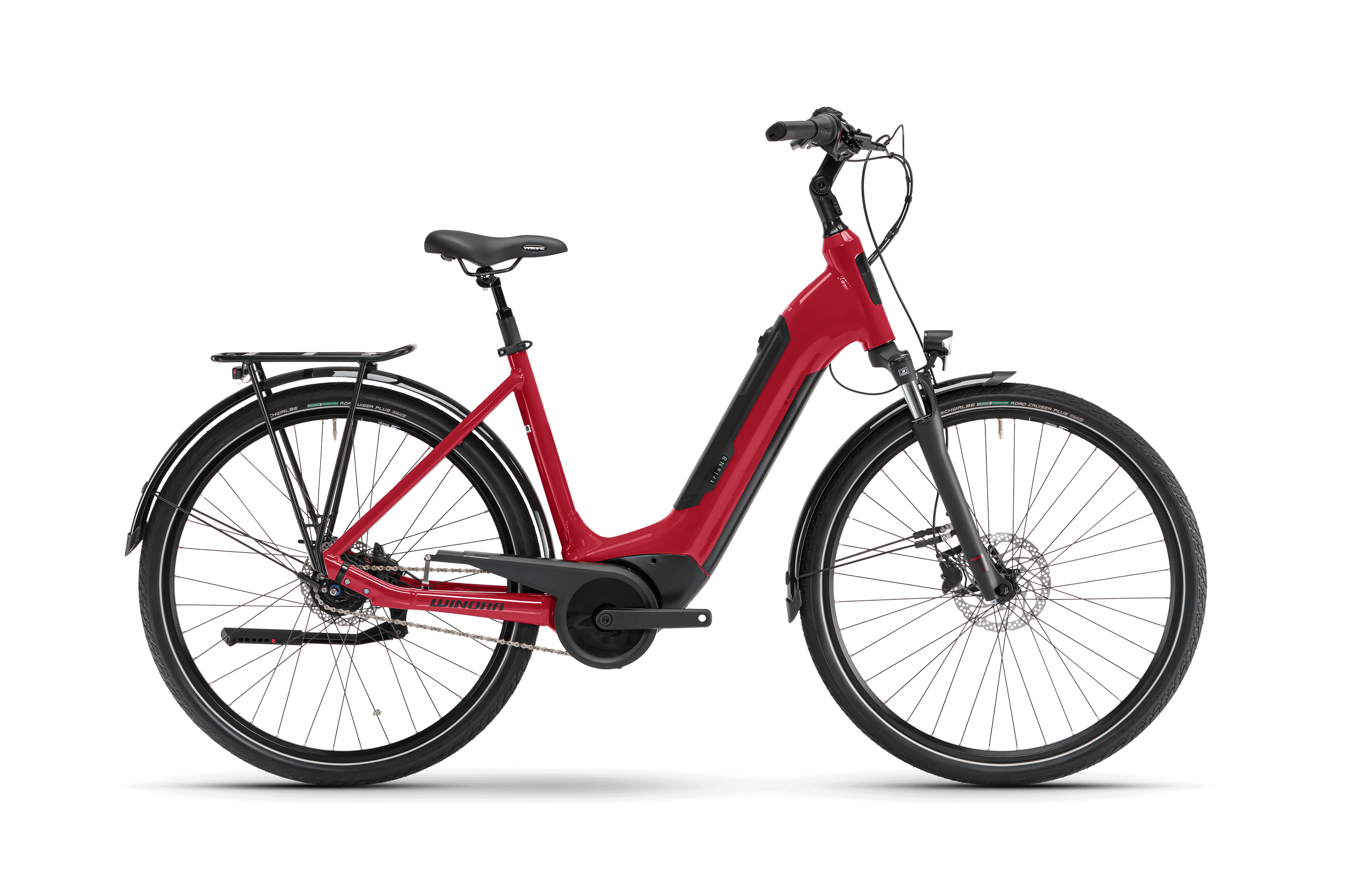 Winora Tria N8 mit tiefem Einstieg - das komfortable City eBike