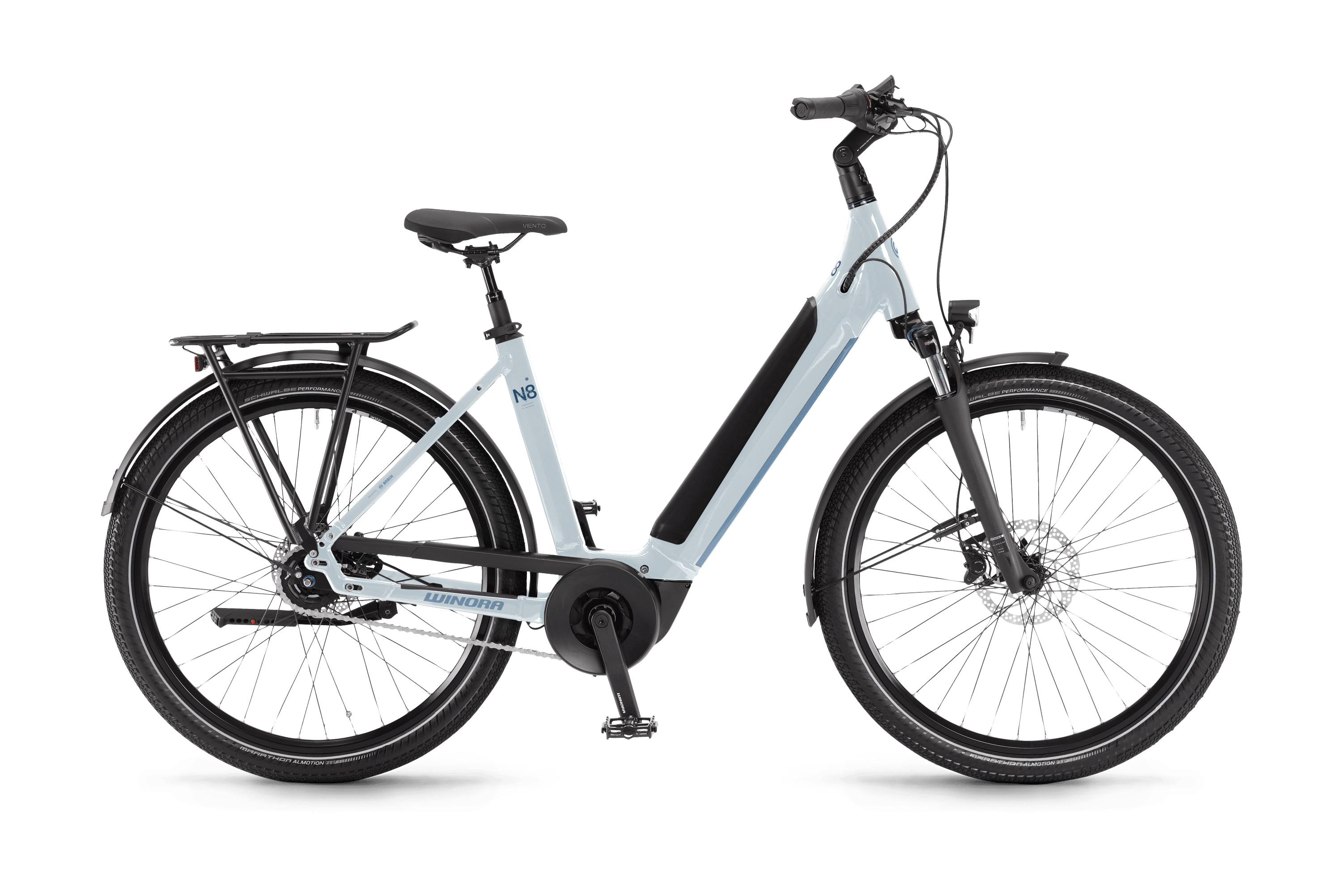 City eBike SINUS N8: Komfort trifft Sportlichkeit